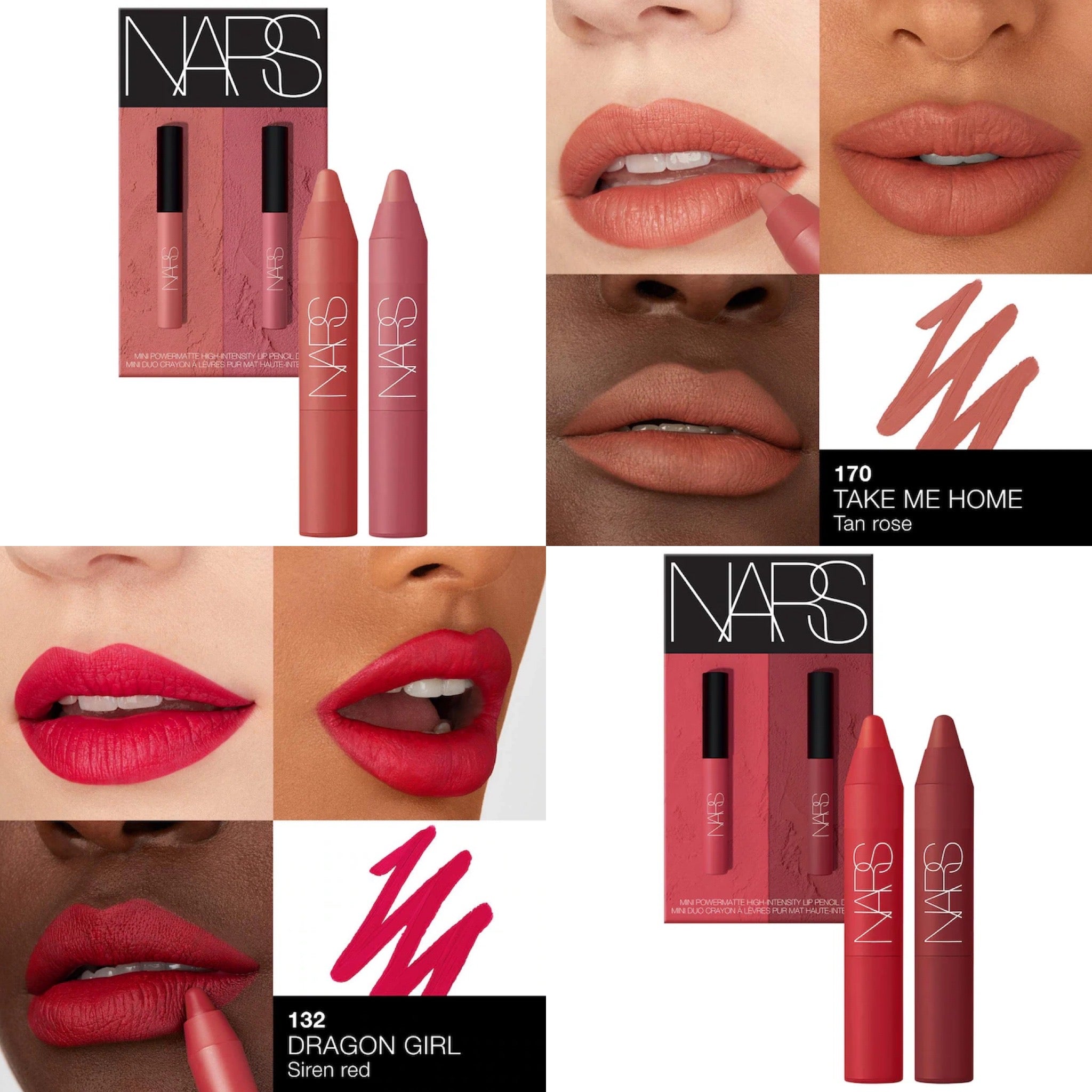 NARS Mini Powermatte High-Intensity Lip Pencil Duo – Beauty Lover´s Mexico