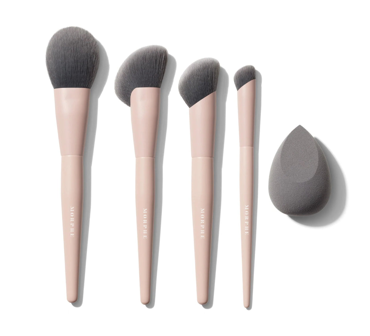MORPHE, Face Shaping Essentials Bamboo & Charcoal Infused Face Brush S ...
