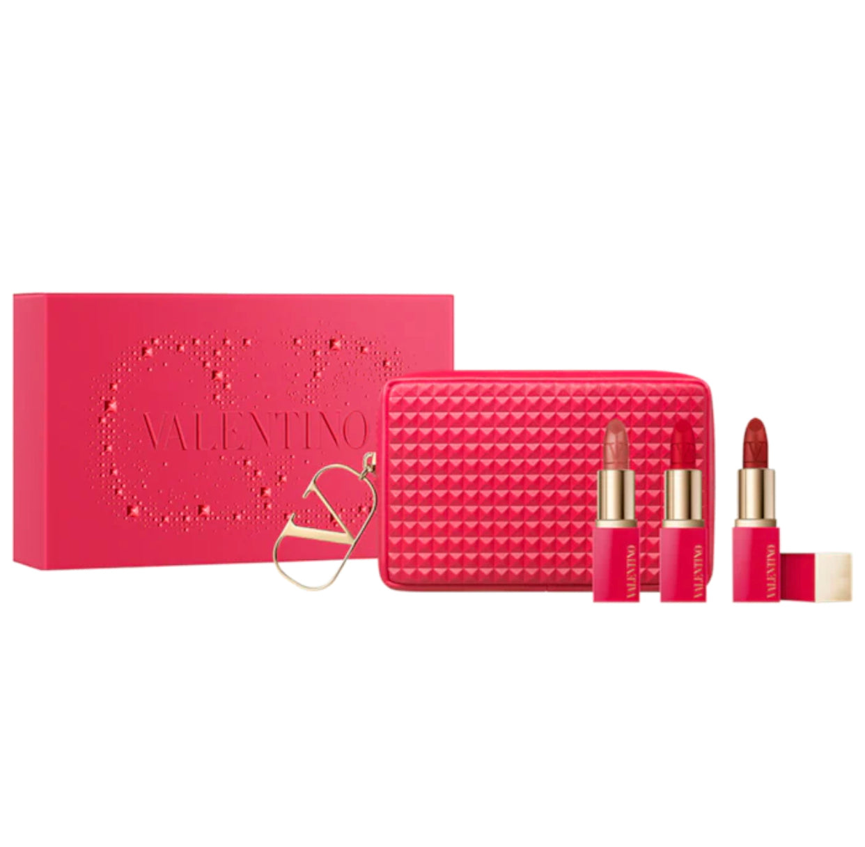 Valentino, Minirosso Lipstick Trio Set – Beauty Lover´s Mexico
