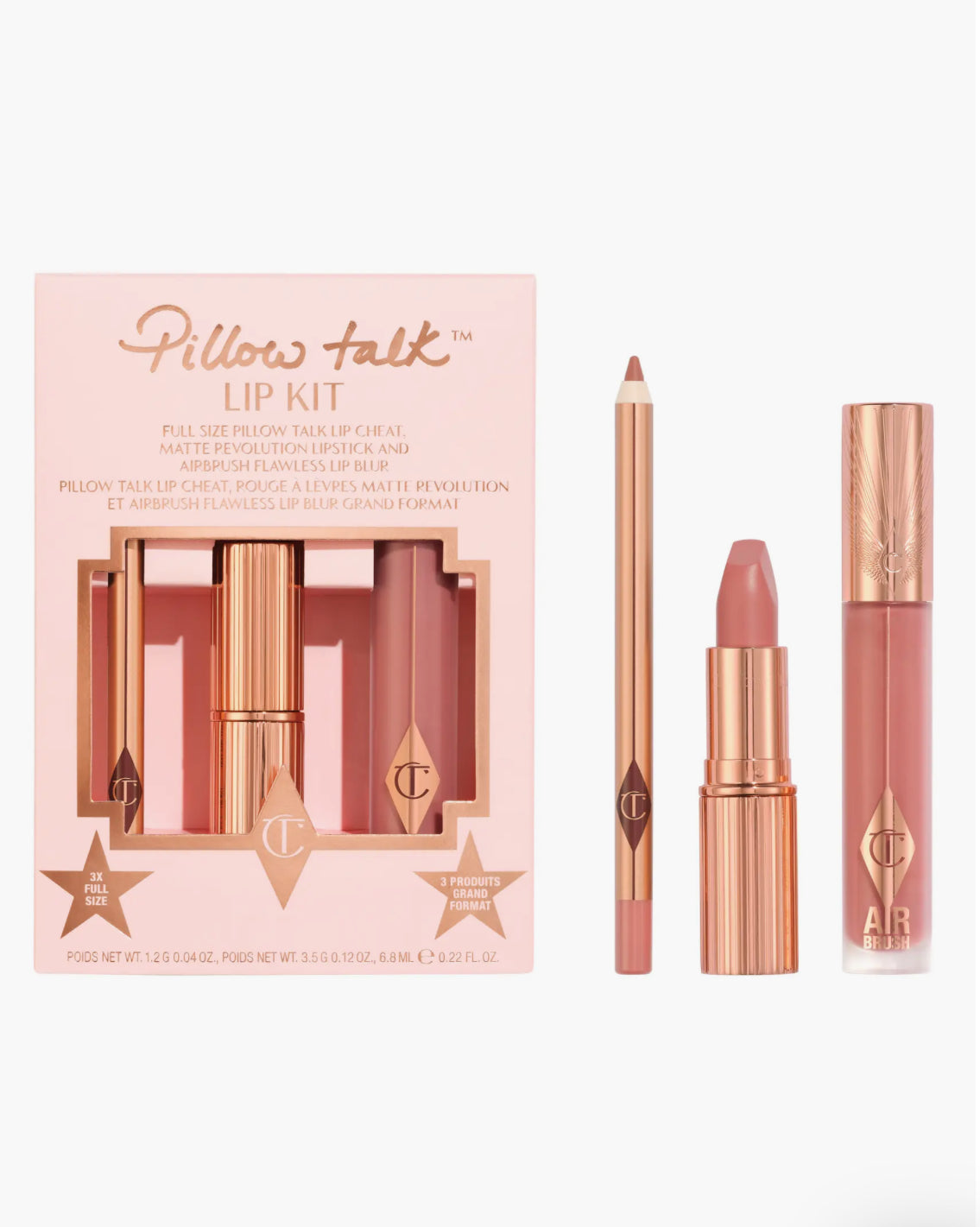 CHARLOTTE TILBURY, Pillow Talk Lip Kit – Beauty Lover´s Mexico