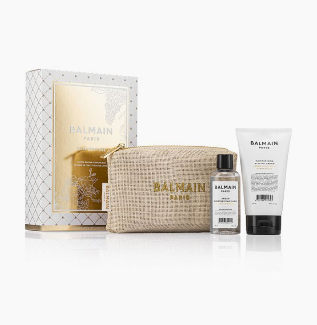 BALMAIN PARIS HAIR COUTURE, Limited Edition Cosmetic Bag – Beauty Lover ...